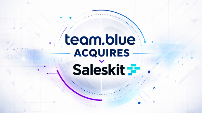 team.blue buys Czech lead generation company Saleskit - webhosting.today