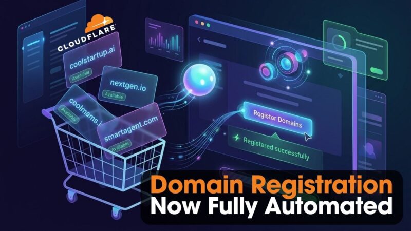 Domain registration fully automated by AI - webhosting.today