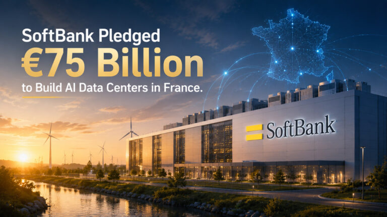 SoftBank Pledged €75 Billion to Build AI Data Centers in France ...